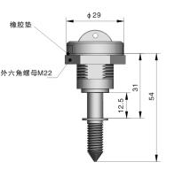 China Chrome Plated Quarter Turn Lock Zinc Alloy Cylinder Cam Lock for sale