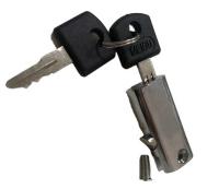 China Zinc Plated File Cabinet Cylinder Lock Silver Push Button Cam Lock for sale