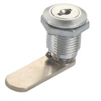 China Triangle Solt Quarter Turn Cabinet Locks Brass Material Key Latch Cam Lock for sale