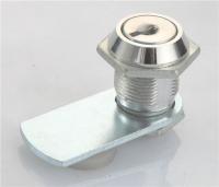 China Matt Chrome Cabinet Latch Lock Height 14mm Cylinder Cam Lock for sale