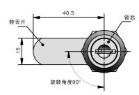 China Steel Material Cabinet Box Lock Cam Door Locks ISO Certificate for sale