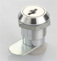 China Key Electric Cabinet Box Door Cam Lock Powder Coated Height 20mm 180 Degree Turn for sale