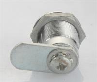 China Key Electric Cabinet Box Door Cam Lock Powder Coated Height 20mm 180 Degree Turn for sale