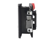 China Black Powder Coated RV Door Lock OEM Remote Control For Camper Entry Door for sale