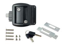 China ISO Caravan Security Locks Black Color RV Digital Door Lock for sale