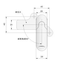 China Smooth Durable Door Cabinet Lock Paint Finish For Machine Box Door for sale