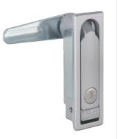 China Zinc Alloy Electrical Cabinet Door Lock Silver 3 Point Panel Lock for sale