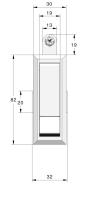 China Metal Electrical Panel Latch Black Cabinet Hinge Lock ISO Certificate for sale