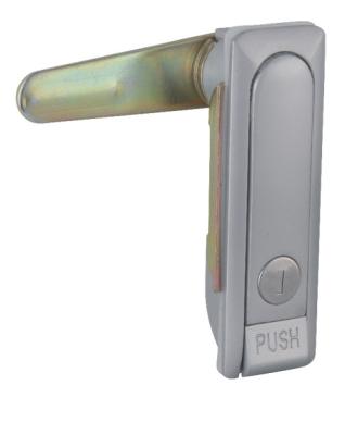 China Flat Electrical Cabinet Door Lock Powder Coated OEM For ToolBox for sale