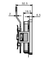 China Toolbox Stainless Steel Door Latch Folding Compression T Bar Handle Panel Lock for sale