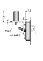 China ODM Tool Box Locks Stainless Steel Silver Color Latch Door Lock for sale