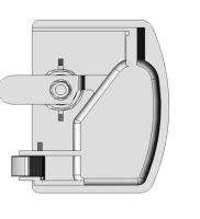 China Folding Compression Toolbox Locks And Latches Electronic Truck Cabinet Door Lock for sale
