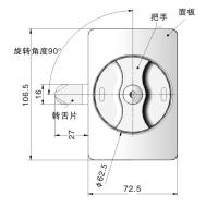 China PA Knob Electrical Cabinet Door Lock Drawer for sale