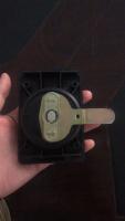 China Black Knob Cam Lock Latch PA Panel Door Lock Nickel Plater Cylinder for sale