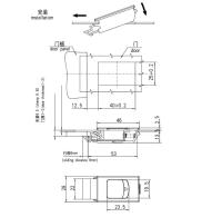 China Hasp Plastic Slam Latch White Toggle Cabinet Latch For Industrial Equipment Cabinet for sale