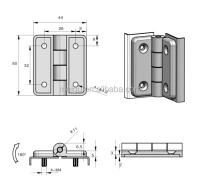 China Size 40mm Zinc Alloy Hinges Rotation External Cabinet Hinge for sale