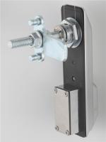 China Adjustable Rotary Handle Key Lock Electrical Swing Panel Silver Color for sale