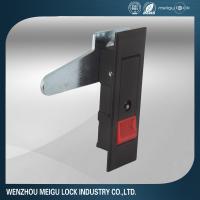 China Plastic Electrical Cabinet Door Lock Industrial White Push Button Panel Lock for sale