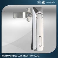 China Swing Handle Electrical Cabinet Door Lock 90 Degree Keyless Fire Door Handle Lock for sale