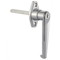 China Die Casting Garage Door Handle Lock L Handle Cabinet Lock For ToolBox for sale