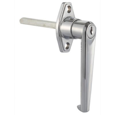 China Die Casting Garage Door Handle Lock L Handle Cabinet Lock For ToolBox for sale