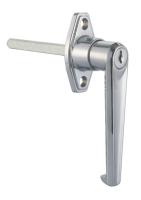 China Die Casting Garage Door Handle Lock L Handle Cabinet Lock For ToolBox for sale