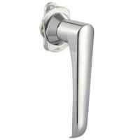 China Silver Garage Door Handle Lock Chrome Plated Keyless Cabinet Lock for sale
