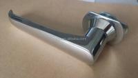 China Silver Garage Door Handle Lock Chrome Plated Keyless Cabinet Lock for sale
