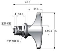 China Meigu MS325 metal handle cabinet lock t handle cabinet compression lock t- handle  door lock for sale