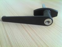 China OEM Swing Garage Door Handle Lock Cylinder Metal Chrome Coated for sale