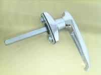 China RoHS Garage Door L Handle Lock Zinc Plated Customized For Cabinet Door for sale