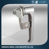 China Zinc Alloy Garage Door Handle Lock L Swing Handle Latch With Cam for sale