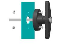 China Stainless Steel T Handle Lock for sale