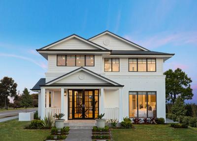 China Australian Prefab Light Steel Framing House Project Prefab Metal Frame Home Kit for sale