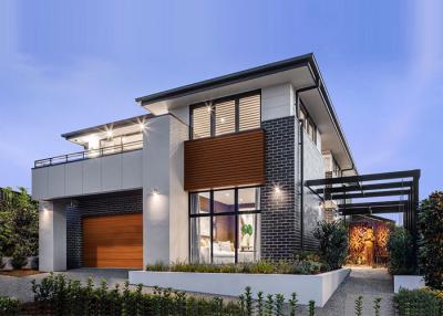 China Light Gauge Steel Structure Prefabricated Double Prefab Home Kits modular home for sale