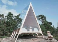 China AS/NZS Prefab  A Frame Hosue Studio For Work Holiday Cabain Hotel Unit For Holiday for sale