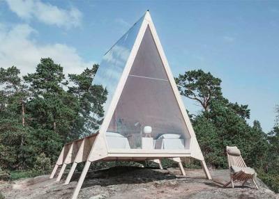China AS/NZS Prefab  A Frame Hosue Studio For Work Holiday Cabain Hotel Unit For Holiday for sale