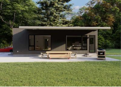 China Prefab Garden Studio Light Steel Space Steel Frame Building Design for sale