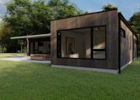 China Prefab Luxury Contemporary Garden Studios With Light Steel Frame House kits for sale