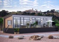 China Factory Prices Container House Panelized System Modular Villa Prefab Steel Home Kits for sale