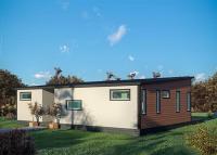China Mobile Tiny Prefab Studio Modular Home Steel House Kits To Build Light Frame CFC Sheet for sale