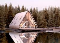 China Light Steel Frame Prefab House, Hotel Unit, Tiny Home, Dome House, A Frame House for sale