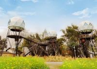 China Modular Dome  House Prefab Garden Studio Homes In Light Gauge Steel Frame For Resort for sale