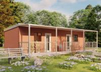 China Light Steel Structure Frame Houses Foldable House 2 Bedroom Easy To Assemble for sale