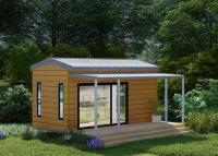 China Prefab Park Home With Light Steel Frame Mobile House Kits To Build Small Metal Houses for sale