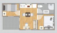 China Europe Style Prefab Light Steel Frame Mobile Homes In EU Standard for sale