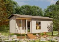 China Factory Direct Prefab Light Steel Frame Mobile House Kits Folding System Granny Flat ADU for sale