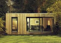 China Studio Shed ADUs Prefab Modern Backyard Studios Luxry Cabin Tiny Homes for sale