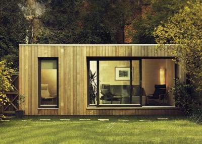 China Studio Shed ADUs Prefab Modern Backyard Studios Luxry Cabin Tiny Homes for sale