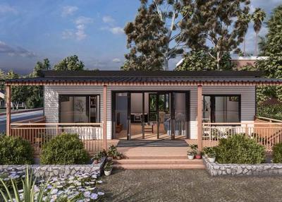 China Factory Price Light Steel Frame ADU | Modern Prefab Mobile Granny Flat for sale